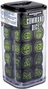 Warhammer 40,000 Command Dice til kun 117,00 DKK på Goblingames.dk
