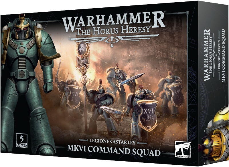 MKVI Legion Command Squad - PRE-ORDER til kun 269,00 DKK på Goblingames.dk